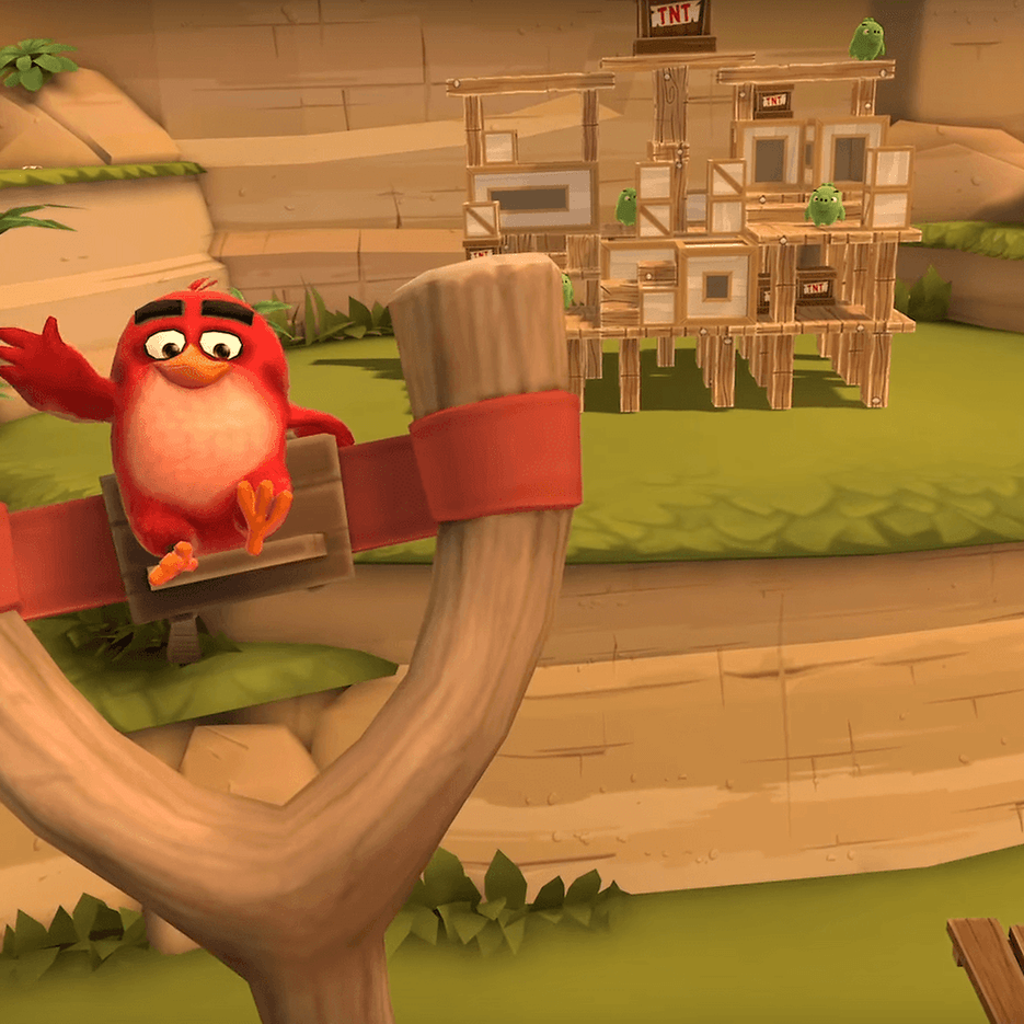 Smartphone classic Angry Birds makes its way onto VR